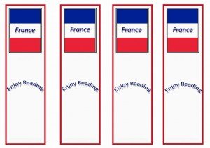 Around the World Bookmarks – Birthday Printable