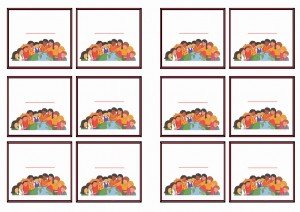 Around the World Name Tags – Birthday Printable