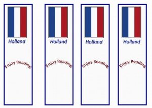 Around the World Bookmarks – Birthday Printable