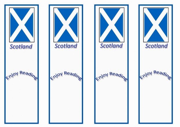 Around the World Bookmarks – Birthday Printable