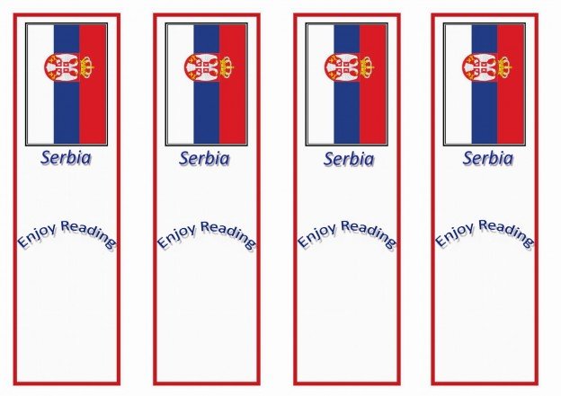 Around the World Bookmarks – Birthday Printable