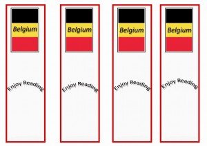 Around the World Bookmarks – Birthday Printable