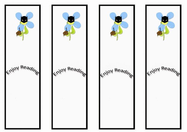 Batman Bookmarks – Birthday Printable