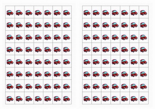 Cars Stickers – Birthday Printable