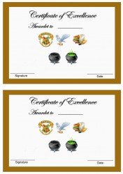Harry Potter Awards – Birthday Printable