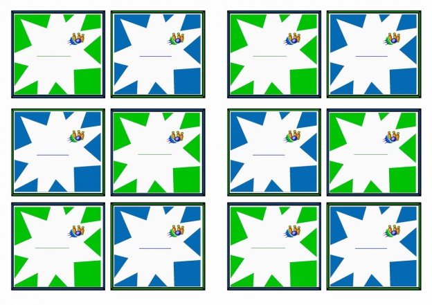 Sports Name Tags – Birthday Printable