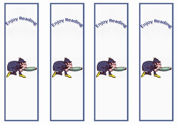 Spy Bookmarks – Birthday Printable