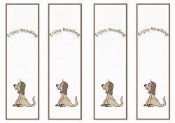 Dog Lovers Bookmarks – Birthday Printable