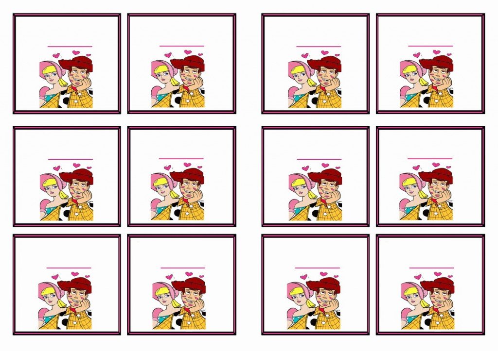 Toy Story Name Tags – Birthday Printable