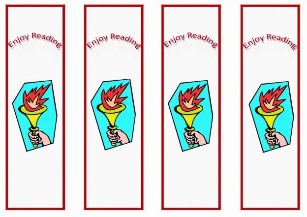Olympics Bookmarks – Birthday Printable