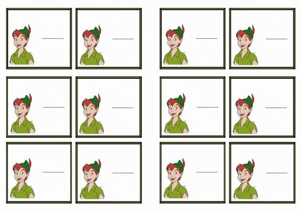Peter Pan – Birthday Printable