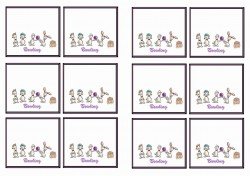 Bowling Name Tags – Birthday Printable