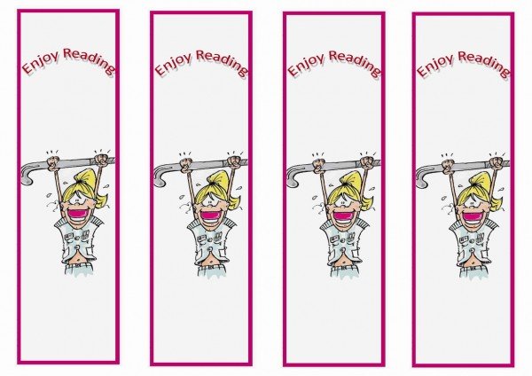 Hockey Bookmarks – Birthday Printable