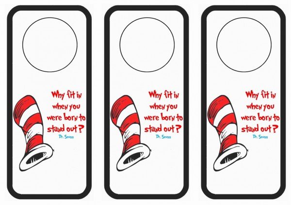 Door Hangers – Page 5 – Birthday Printable