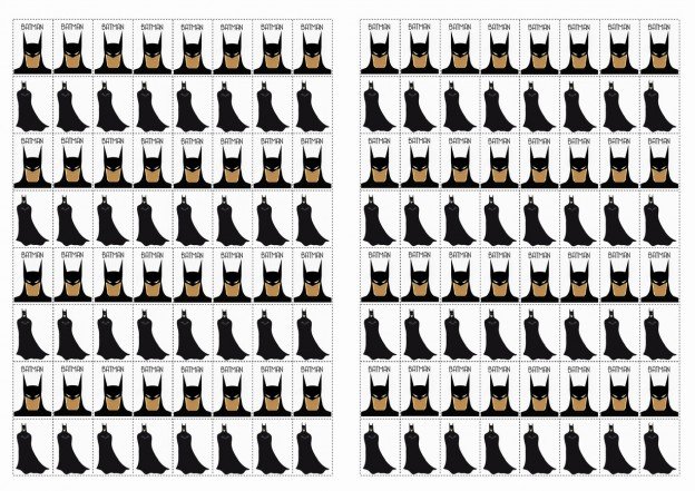 Batman Stickers – Birthday Printable