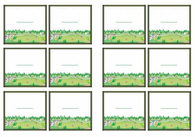 Golf Name Tags – Birthday Printable