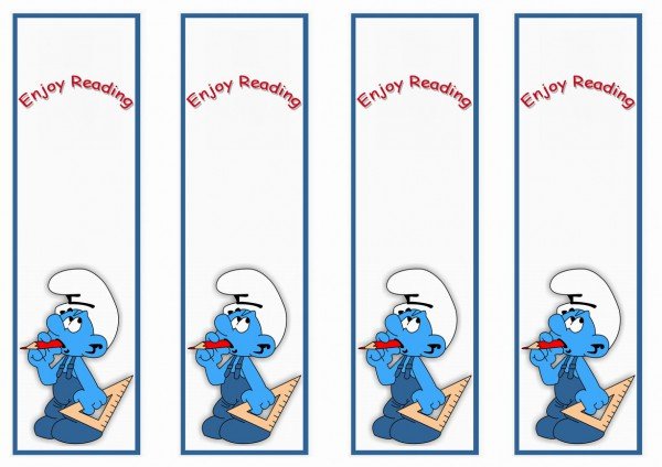 Smurfs – Birthday Printable
