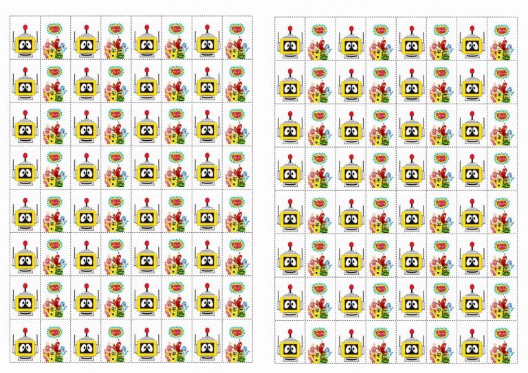 Yo Gabba Gabba Stickers – Birthday Printable