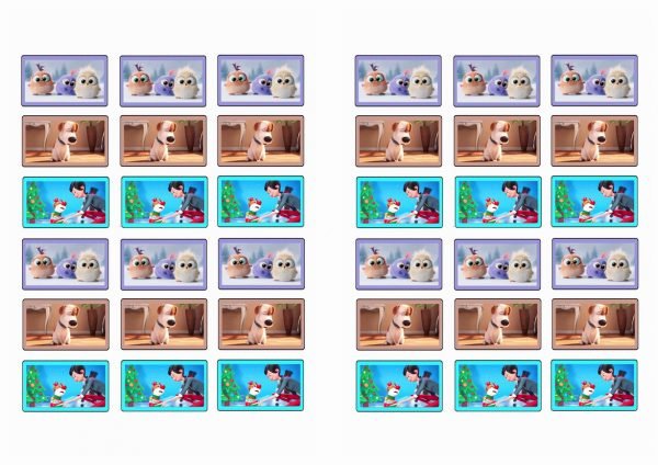 The Secret Life Of Pets Stickers – Birthday Printable