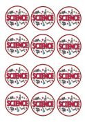 Science – Cupcake Toppers – Birthday Printable